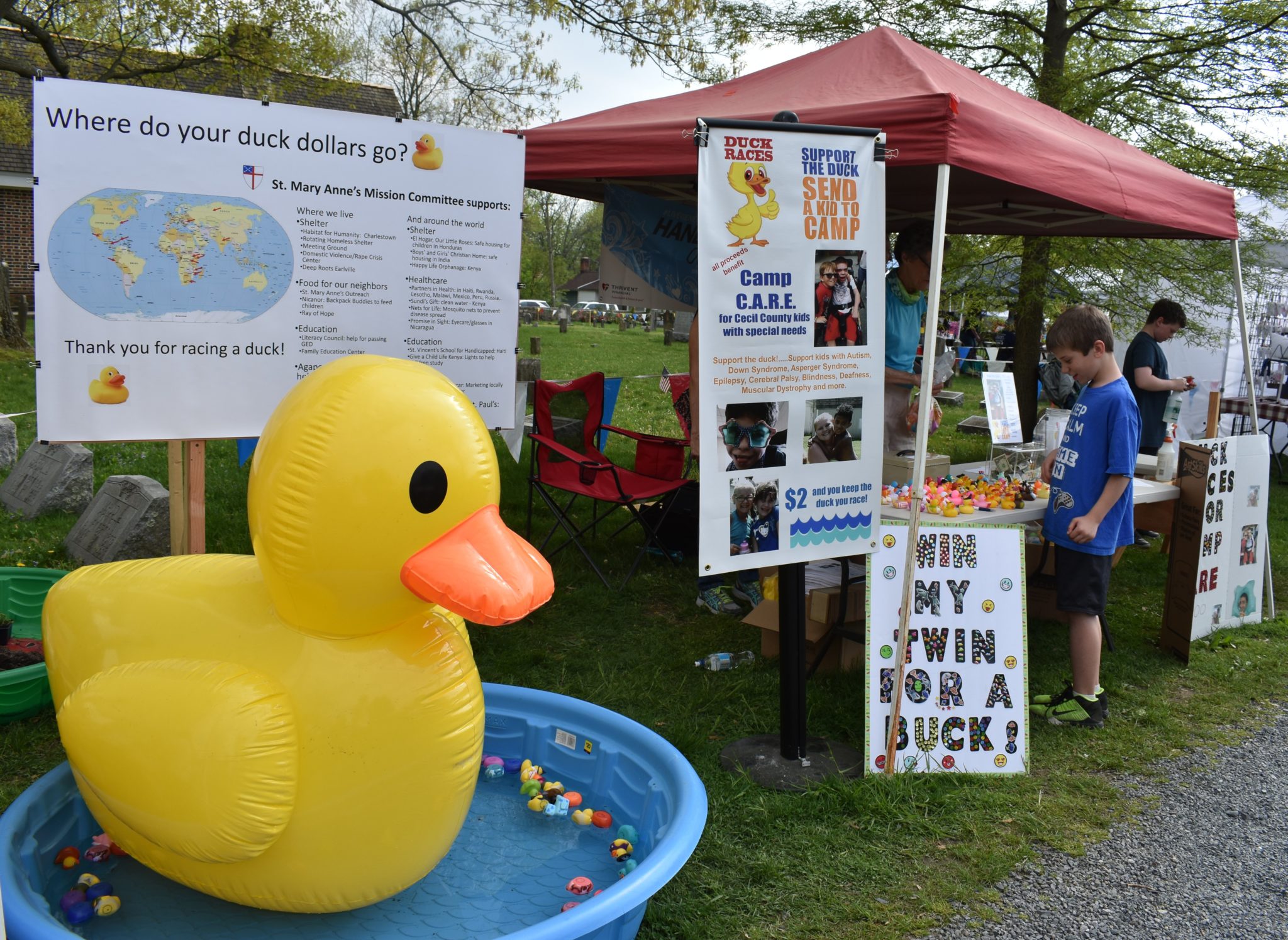 Duck Races - St Mary Anne's Church